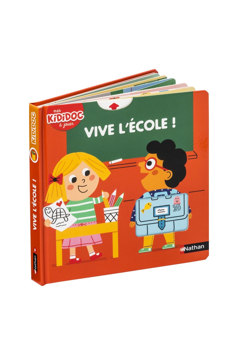Livre Vive l'école ! Kididoc - Nathan Jeunesse | Okaïdi & Obaïbi